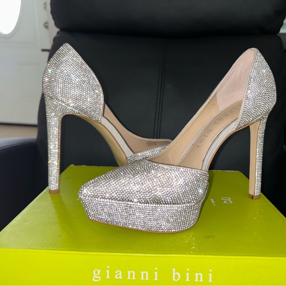 Gianni Bini | Shoes | Gianni Bini Sparkly Platforms | Poshmark